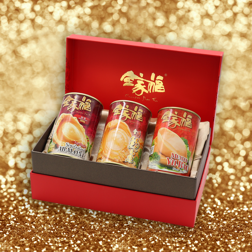 2026 CHUEN JIA FU 【BOUNTIFUL PROSPERITY】ABALONE GIFT BOX – TeckSang Store