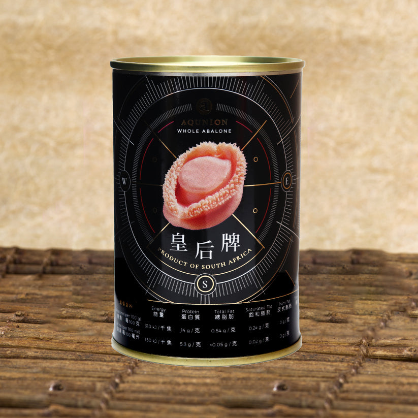 AQUNION SOUTH AFRICA CANNED ABALONE 皇后牌南非鲍鱼 F11 (DW:213GM) – TeckSang Store